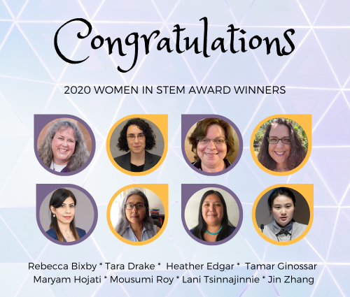 2020 Women in STEM Award winners (1) – Advance at UNM