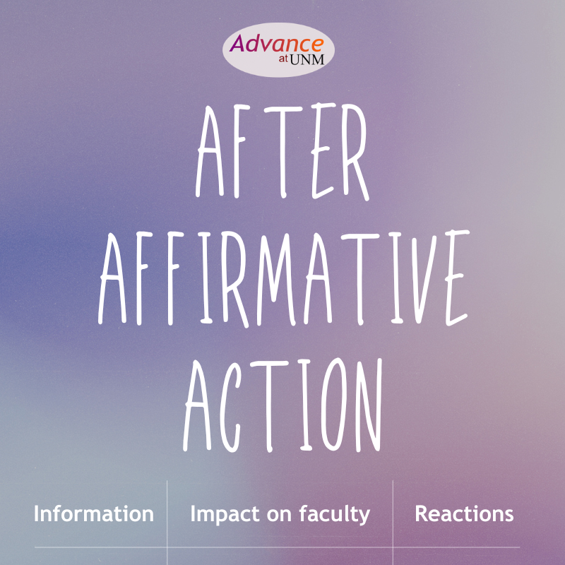 Affirmative Action Resources – Advance at UNM